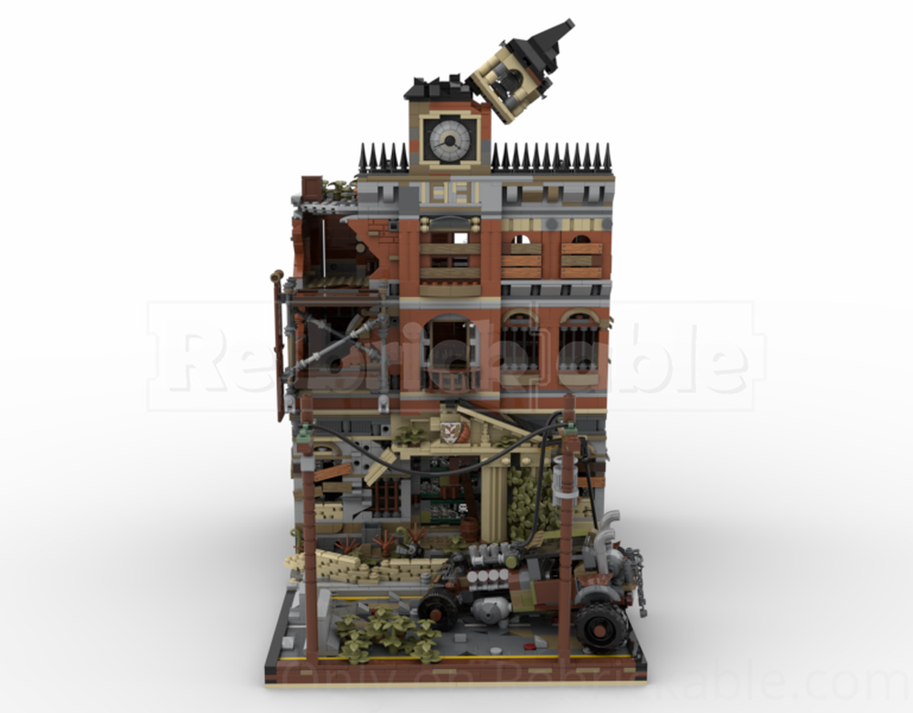 LEGO MOC lego set 10224 town hall apocalypse version by ...