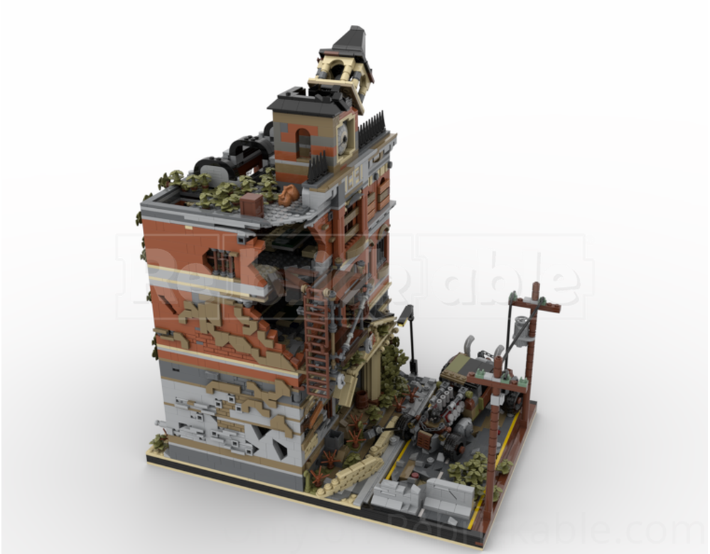 LEGO MOC-210476 lego set 10224 town hall apocalypse version by ...