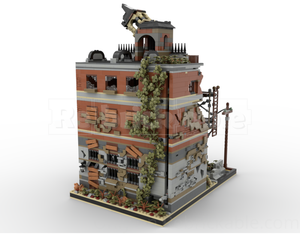 LEGO MOC-210476 lego set 10224 town hall apocalypse version by ...