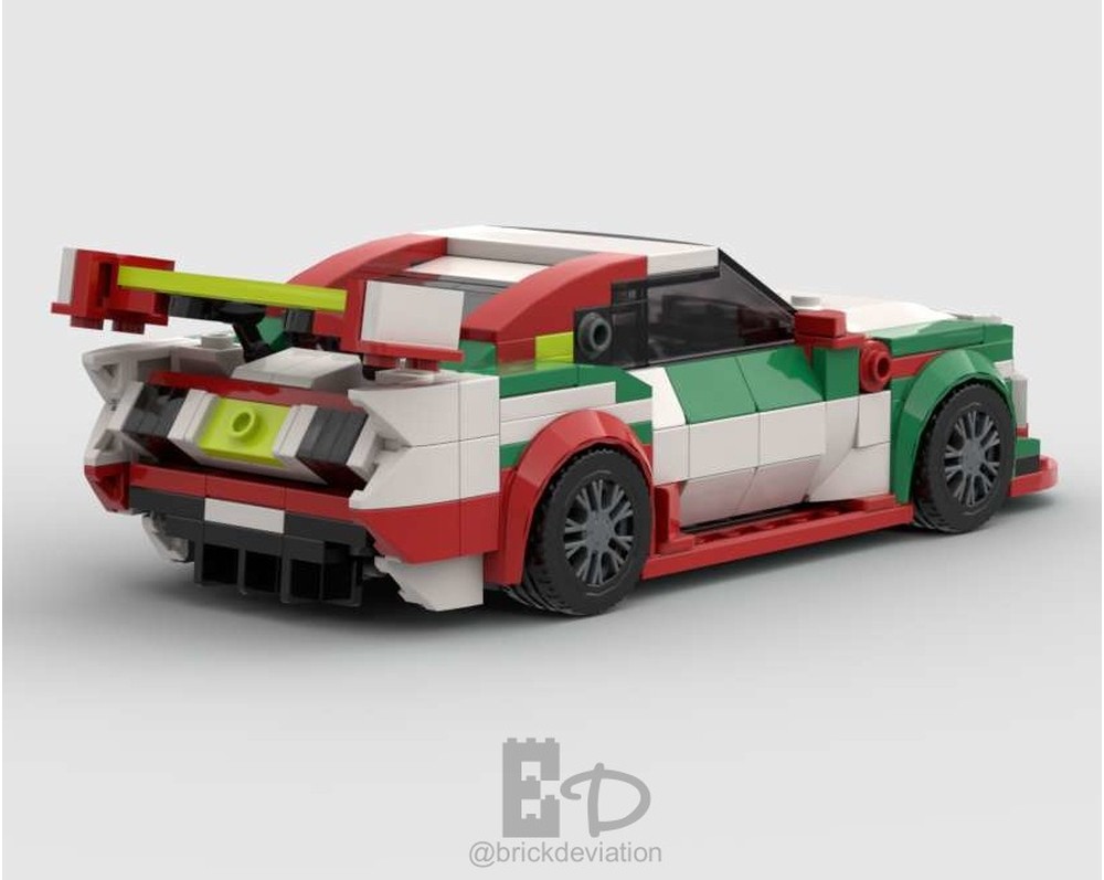 LEGO MOC 2025 Castrol Racing Ford Mustang Supercar by Brick Deviation ...