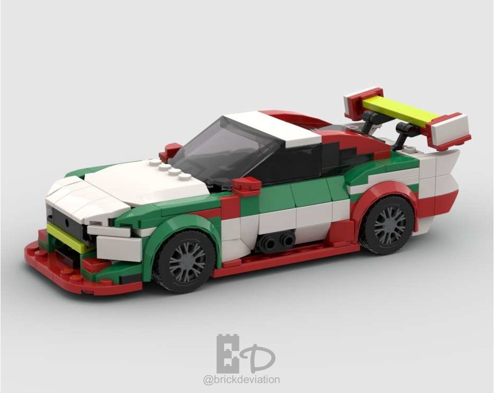 LEGO MOC 2025 Castrol Racing Ford Mustang Supercar by Brick Deviation ...