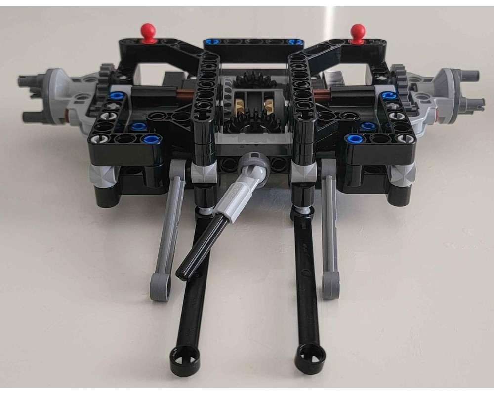 Lego Moc 6 Link Live Rear Axle Suspension By Snrpenguino Rebrickable
