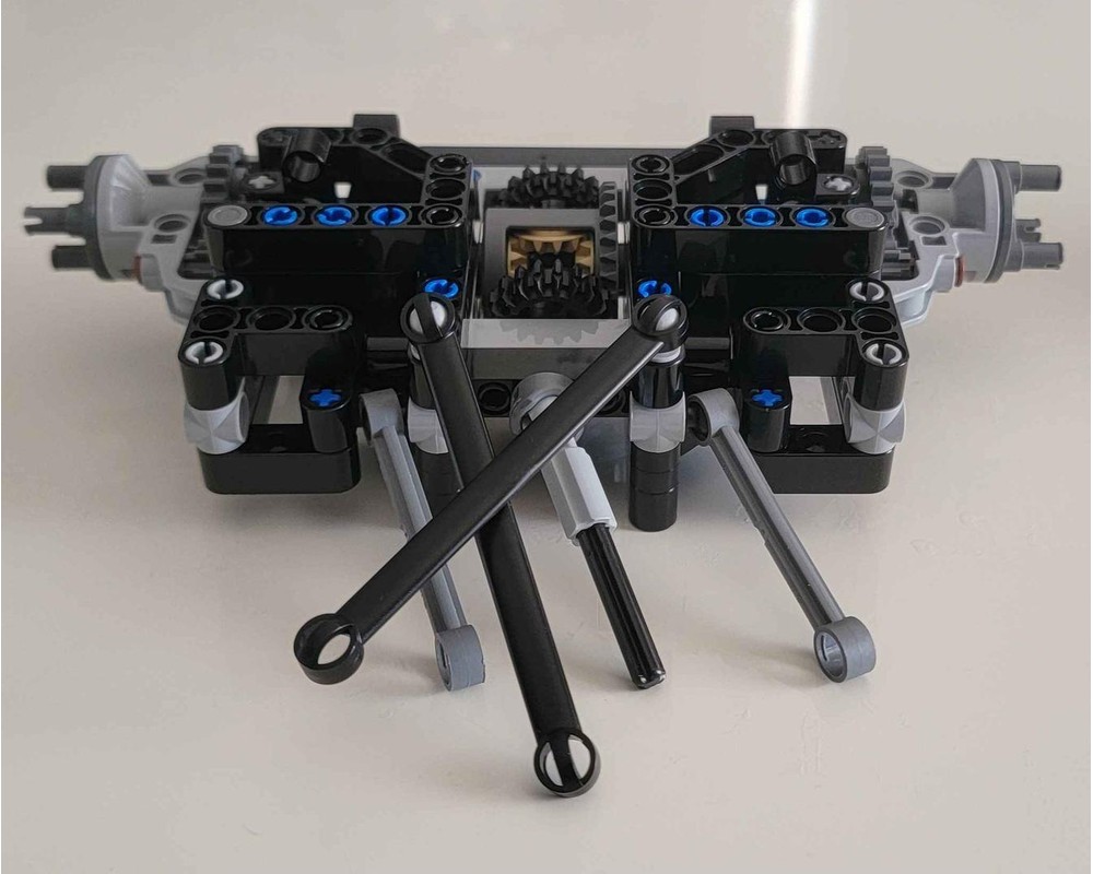 LEGO MOC-210479 6-link Live Rear Axle suspension by snrpenguino ...