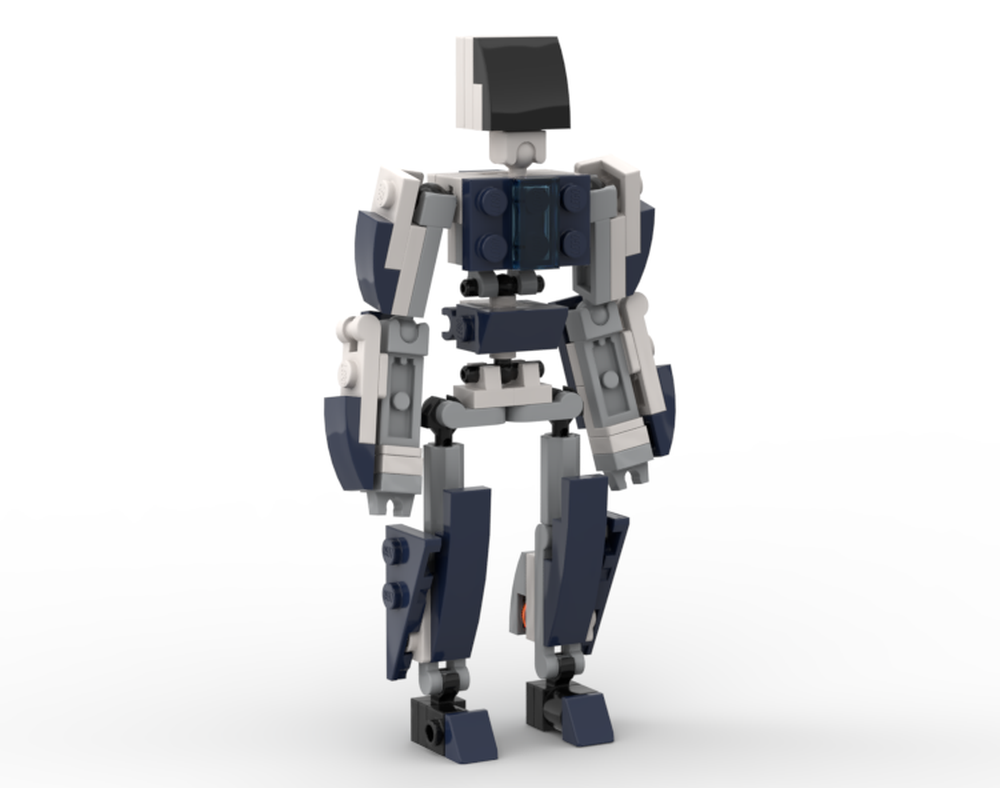 LEGO MOC robot by Brick_Box_33 | Rebrickable - Build with LEGO