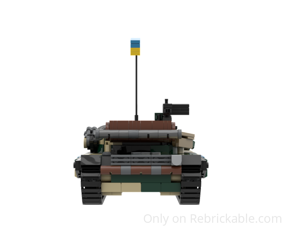 LEGO MOC-210498 T-64BV Ukrainian Main Battle Tank 1/35 Scale by Grant ...