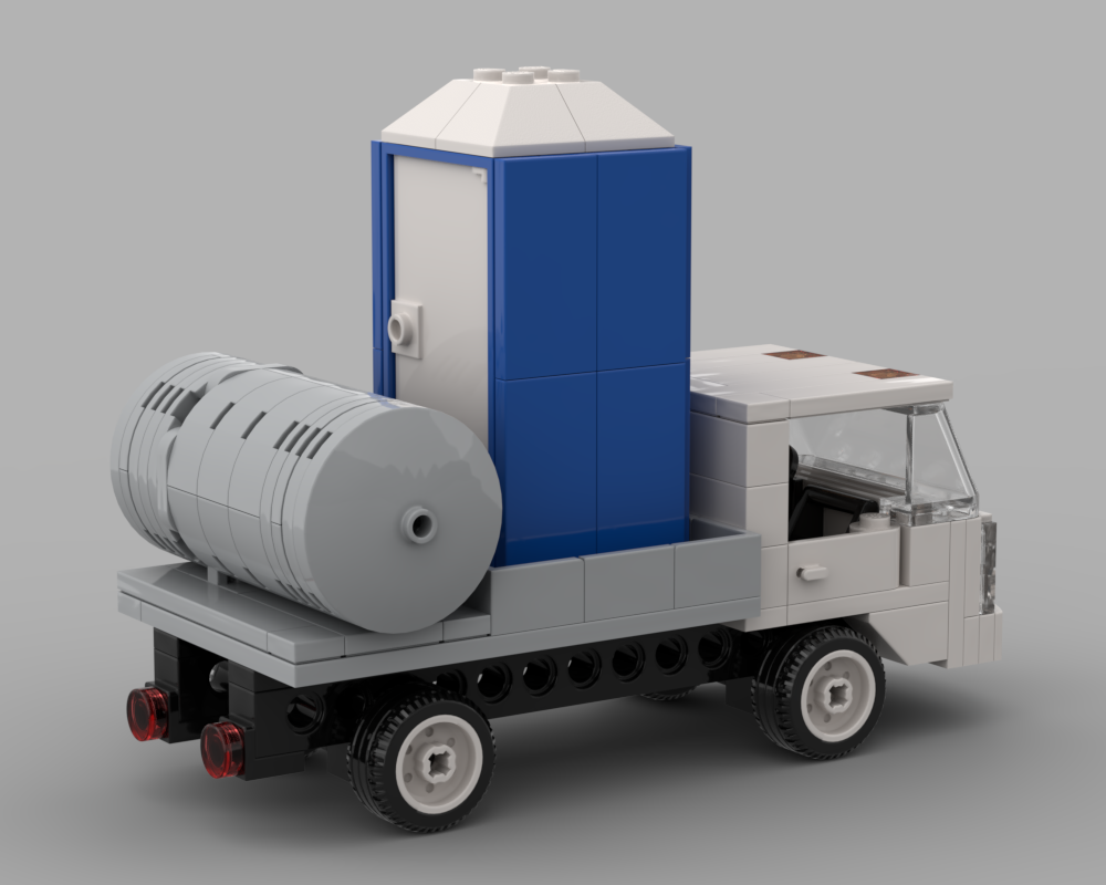 LEGO MOC Isuzu Porta-Potty Service Truck by leeggoo_Creator ...