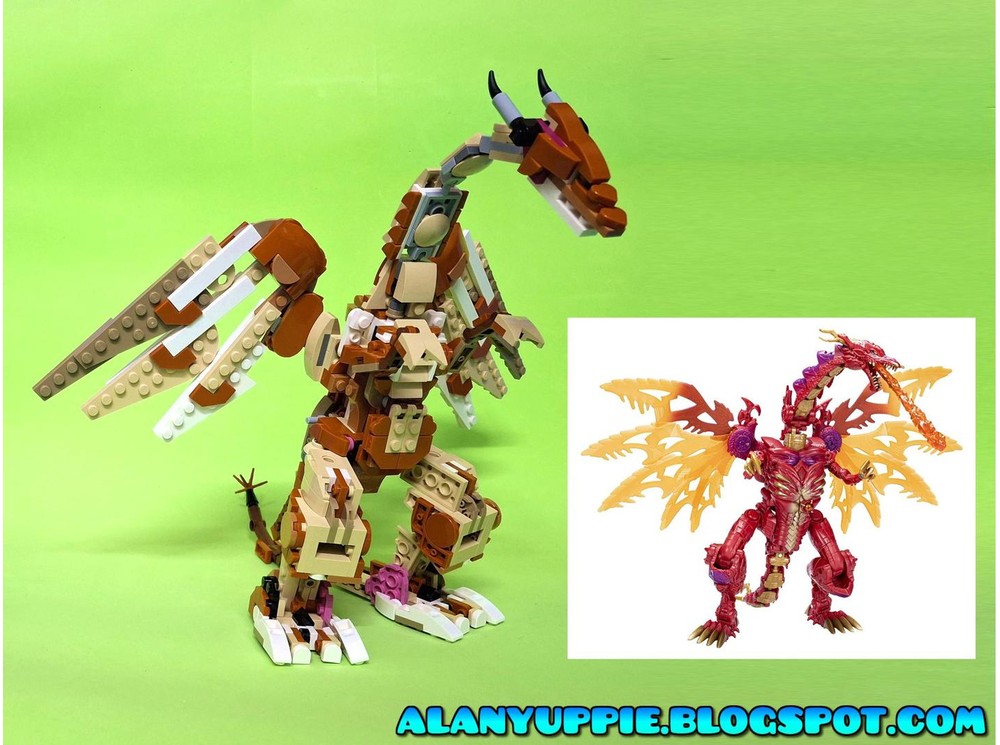LEGO MOC-210506 Transformer Megatron Dragon (Beast Wars) using LEGO ...