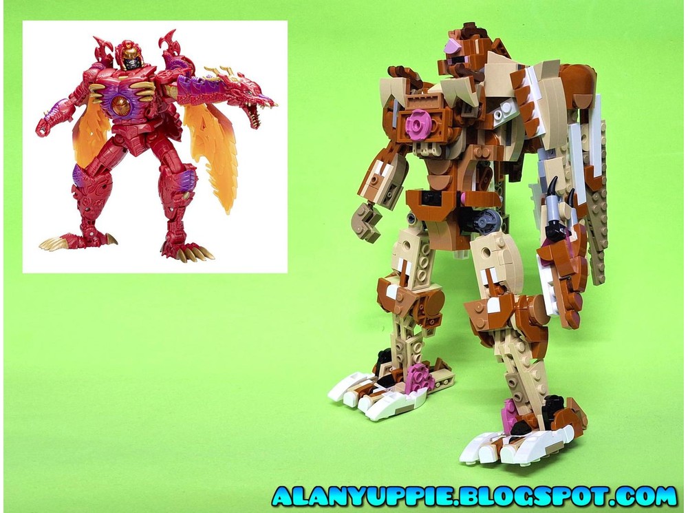 LEGO MOC-210506 Transformer Megatron Dragon (Beast Wars) using LEGO ...