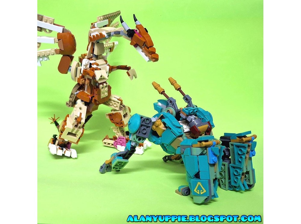 LEGO MOC Transformer Megatron Dragon (Beast Wars) using LEGO Creator ...