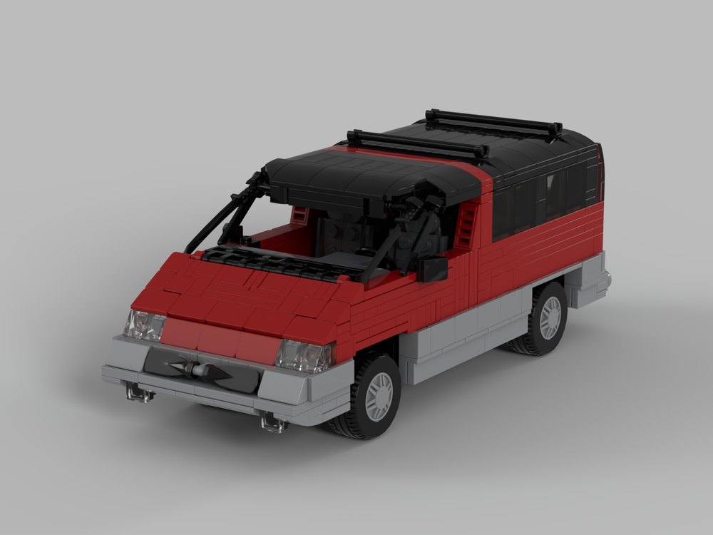 LEGO MOC The Dustbuster Minivan - Pontiac Trans Sport / Oldsmobile ...