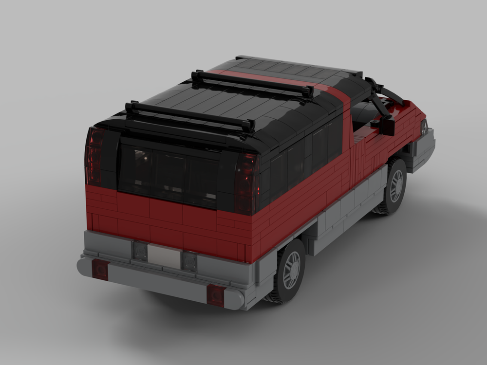 LEGO MOC The Dustbuster Minivan - Pontiac Trans Sport / Oldsmobile ...