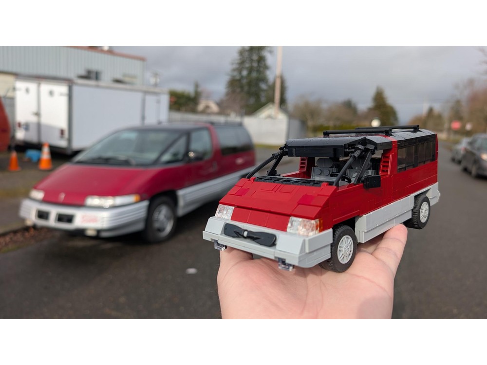 LEGO MOC The Dustbuster Minivan - Pontiac Trans Sport / Oldsmobile ...