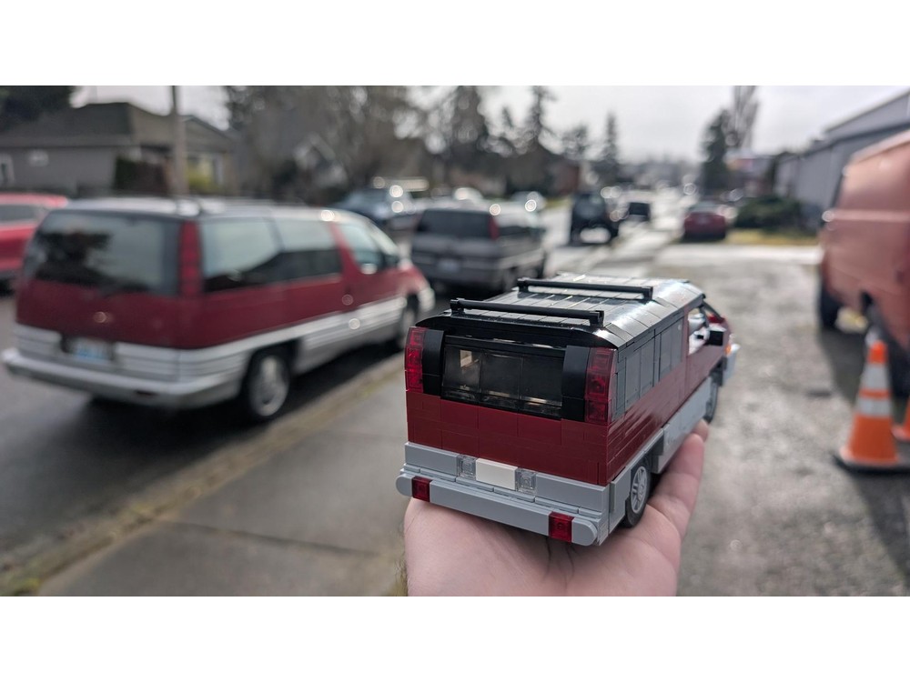LEGO MOC The Dustbuster Minivan - Pontiac Trans Sport / Oldsmobile ...