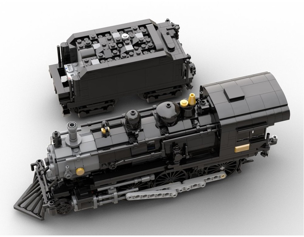 LEGO MOC-210516 1:48 Southern Railway F14 Ten Wheeler (Power Functions ...