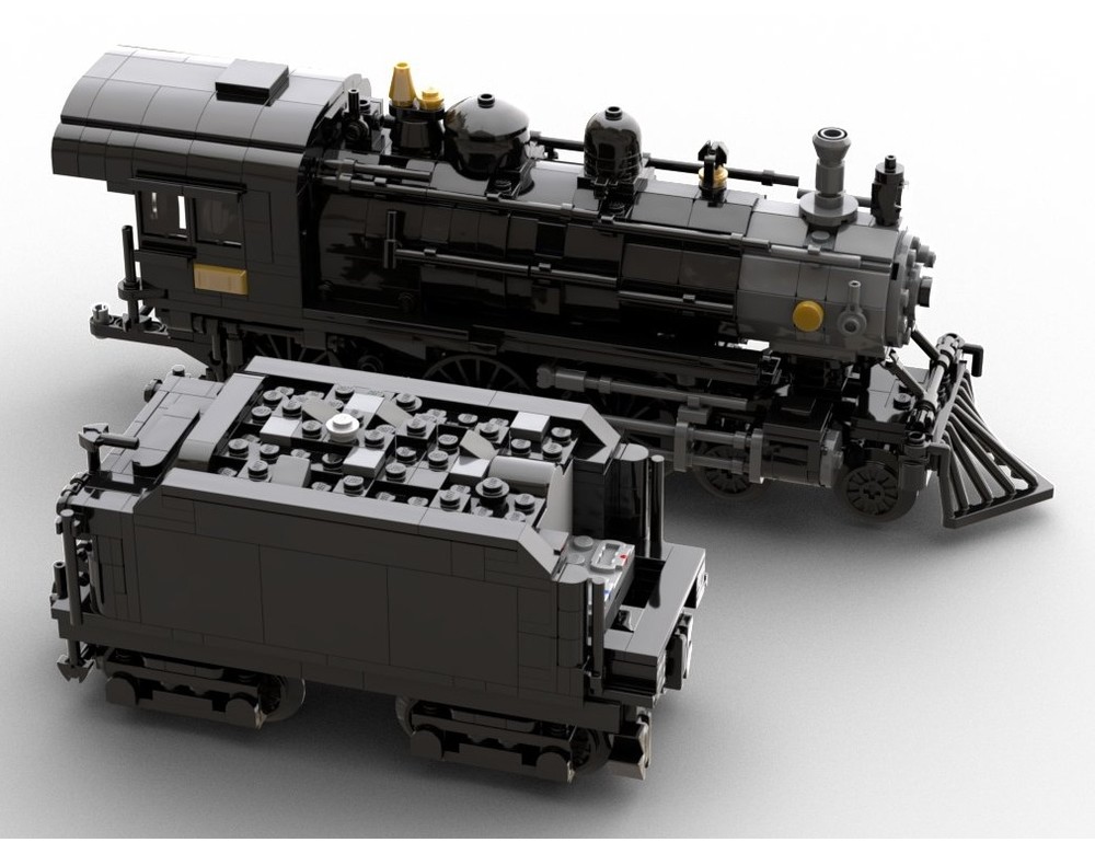 LEGO MOC 1:48 Southern Railway F14 Ten Wheeler (Power Functions) by NonsenseWars | Rebrickable ...