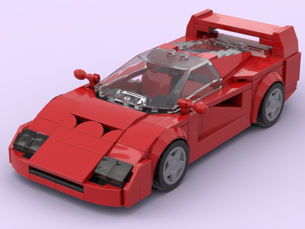LEGO MOC Ferrari F40 Head Lights MOD by alejoluis | Rebrickable - Build ...
