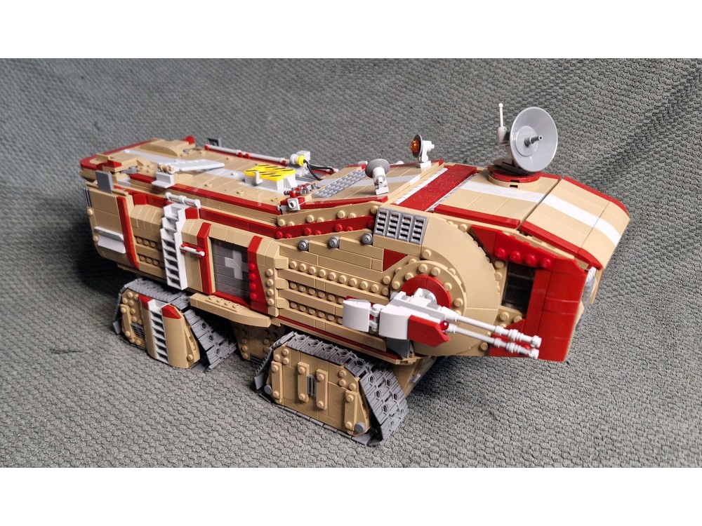 LEGO MOC Behemoth Sandcrawler by Hedu88 | Rebrickable - Build with LEGO