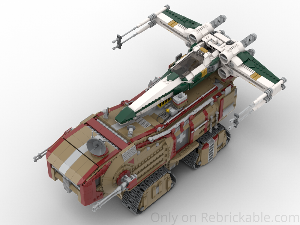 LEGO MOC Behemoth Sandcrawler by Hedu88 | Rebrickable - Build with LEGO