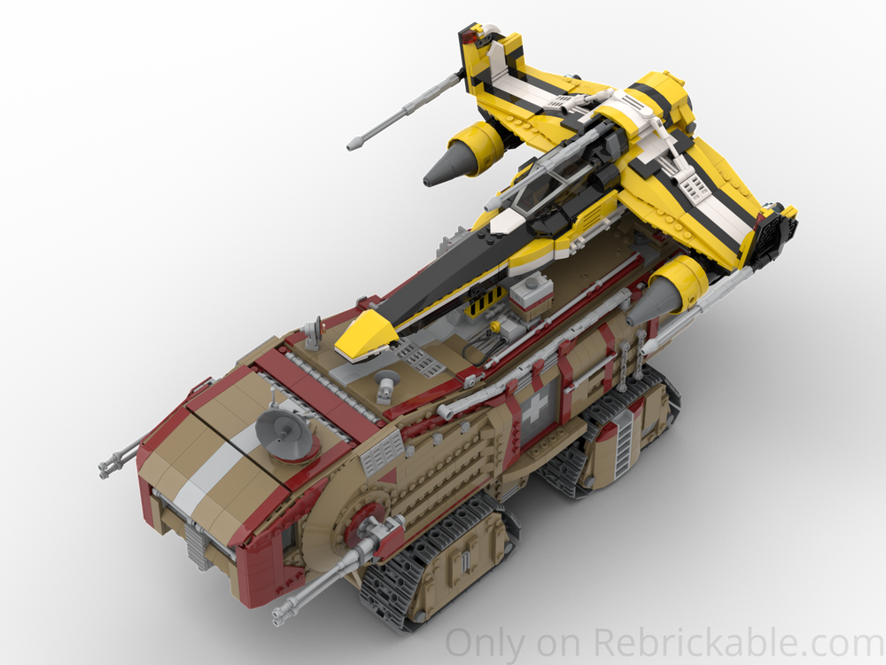 LEGO MOC Behemoth Sandcrawler by Hedu88 | Rebrickable - Build with LEGO