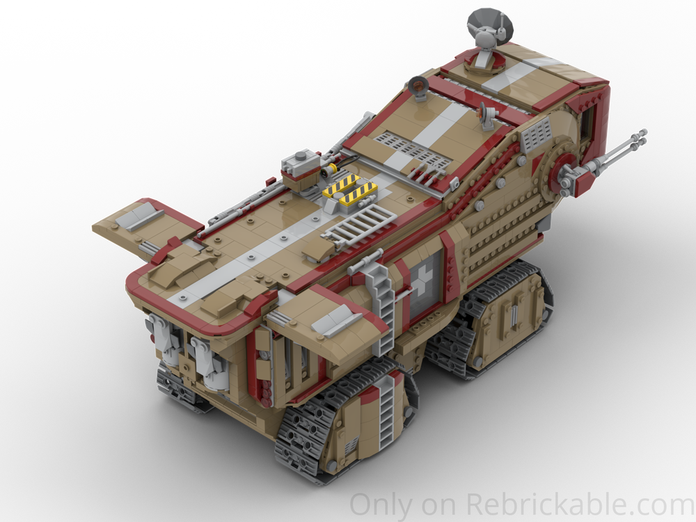 LEGO MOC Behemoth Sandcrawler by Hedu88 | Rebrickable - Build with LEGO