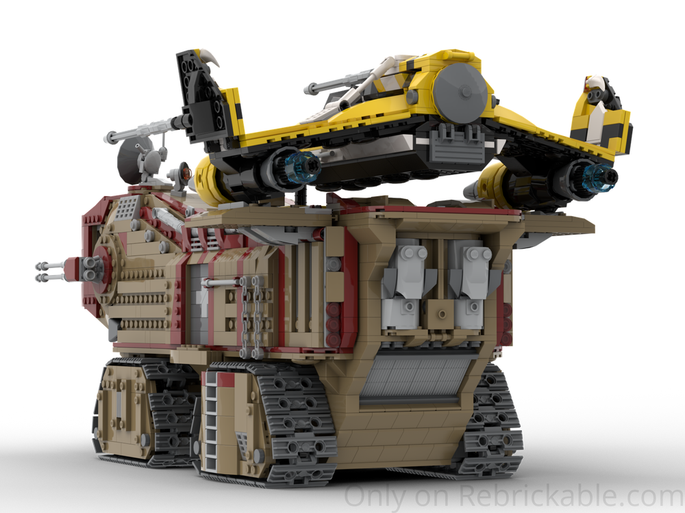 LEGO MOC Behemoth Sandcrawler by Hedu88 | Rebrickable - Build with LEGO