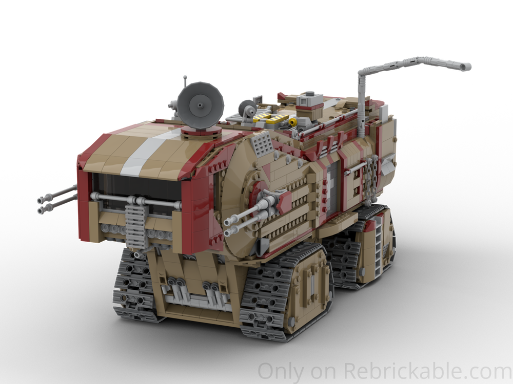 LEGO MOC Behemoth Sandcrawler by Hedu88 | Rebrickable - Build with LEGO