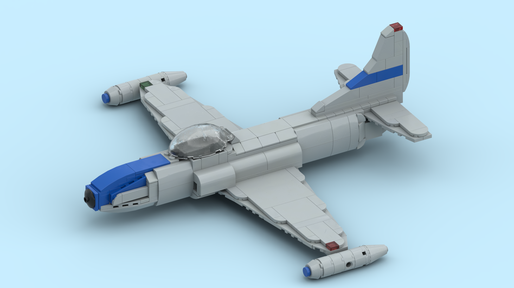 LEGO MOC Lockheed P-80A5 Shooting Star by Big_Thorgus | Rebrickable ...