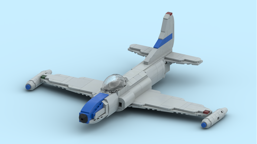 LEGO MOC-210540 Lockheed P-80A5 Shooting Star by Big_Thorgus ...