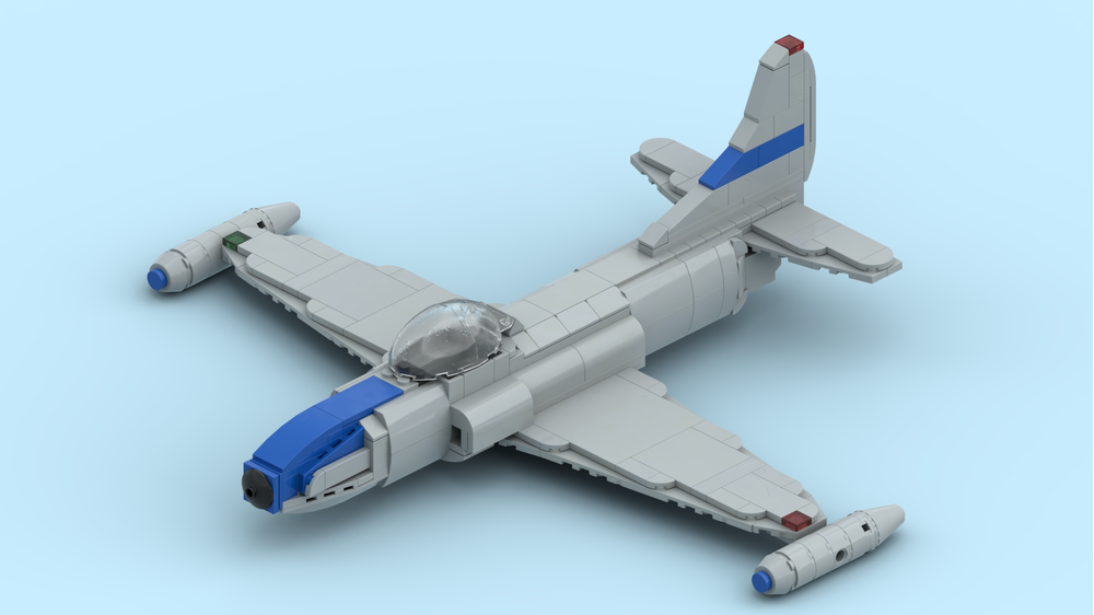 LEGO MOC Lockheed P-80A5 Shooting Star by Big_Thorgus | Rebrickable ...