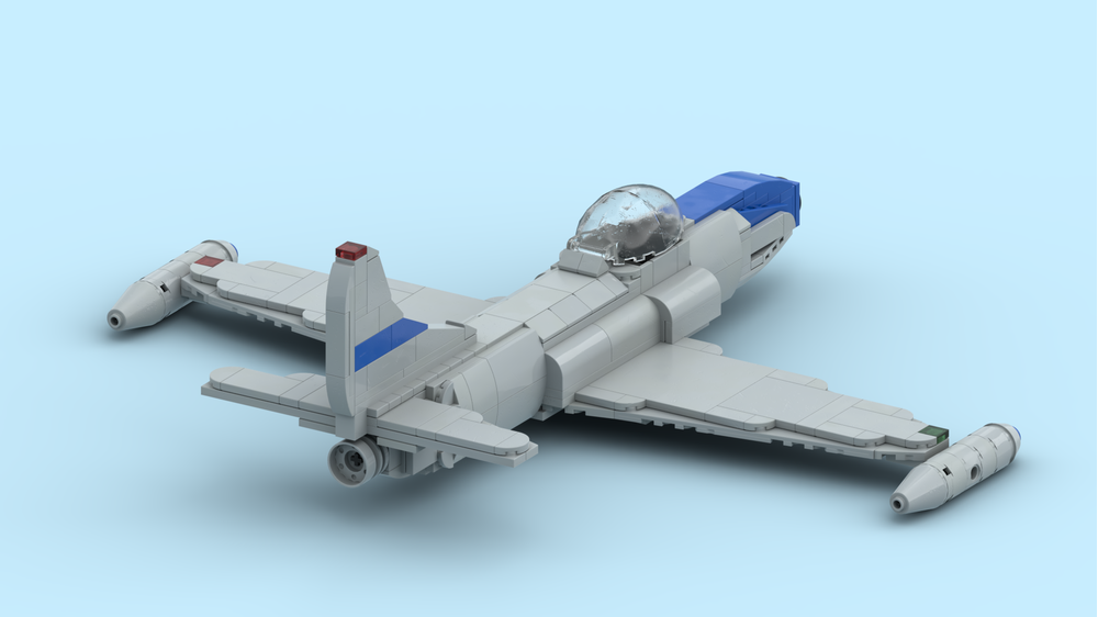 LEGO MOC Lockheed P-80A5 Shooting Star by Big_Thorgus | Rebrickable ...