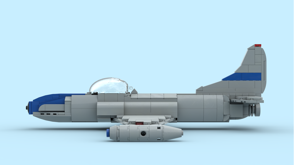 LEGO MOC Lockheed P-80A5 Shooting Star by Big_Thorgus | Rebrickable ...