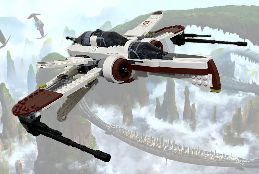 LEGO MOC 2024 ARC-170 Mod that KEEPS the Spring-Loaded Shooters by ...