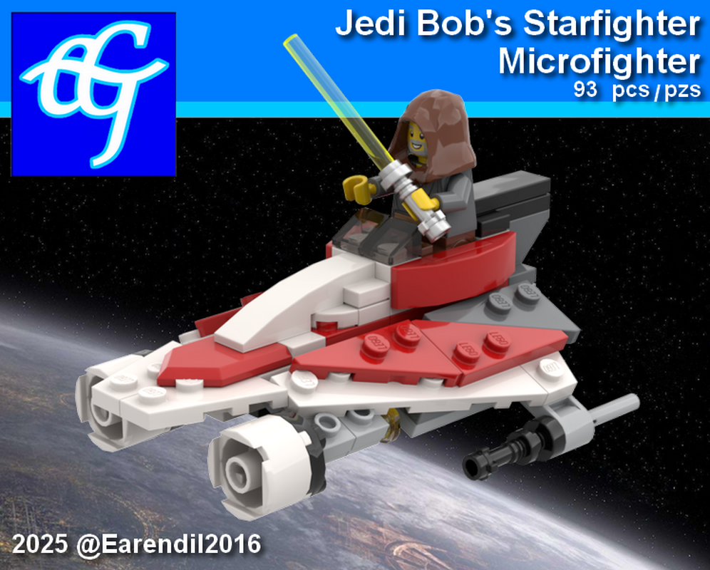 LEGO MOC Jedi Bob's Starfighter Microfighter by Earendil2016 ...