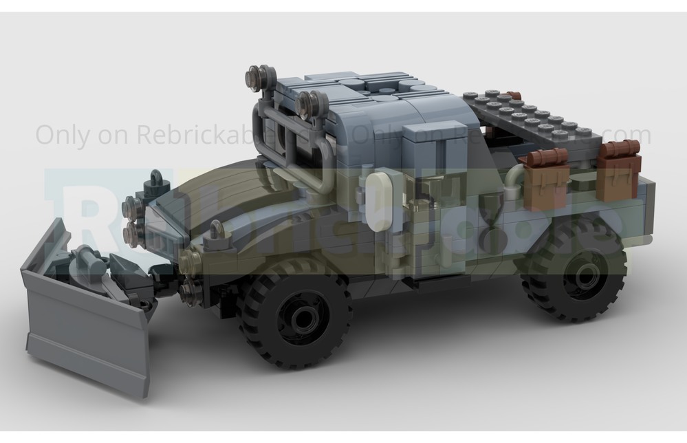LEGO MOC "Pack Leader" humvee variant by Wanger_Customs | Rebrickable ...