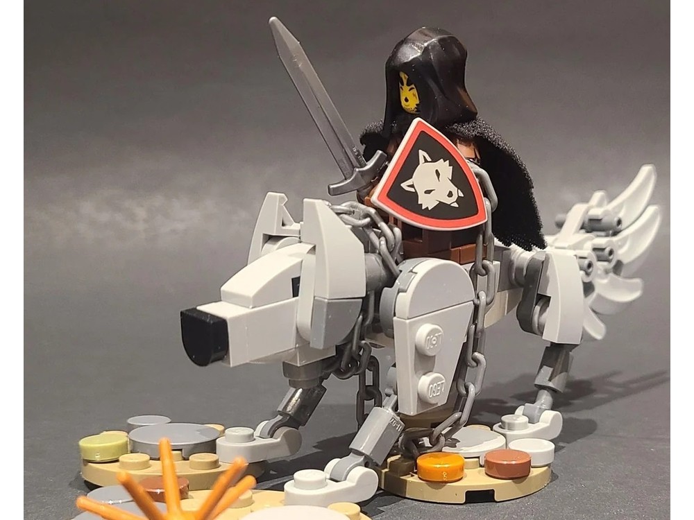 LEGO MOC Wolfpack Beastmaster Riding Wolf by Rossco311 | Rebrickable ...