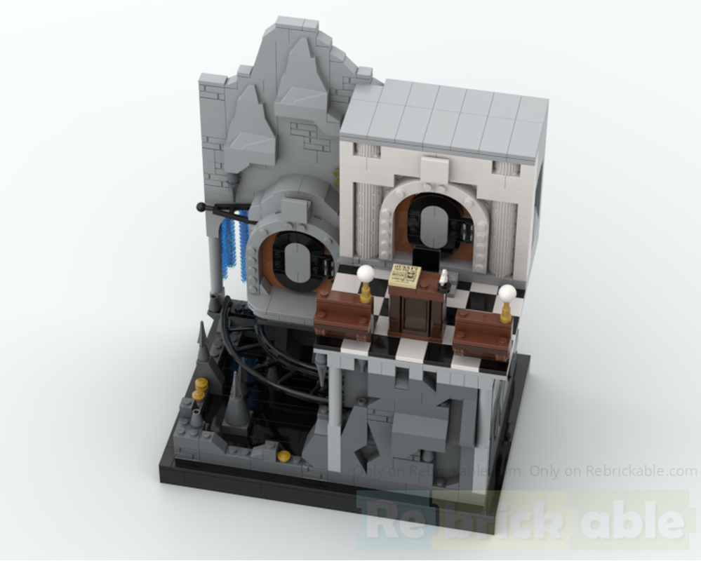 LEGO MOC-210575 G Bank & Caves by LeonardWKenyon | Rebrickable - Build ...