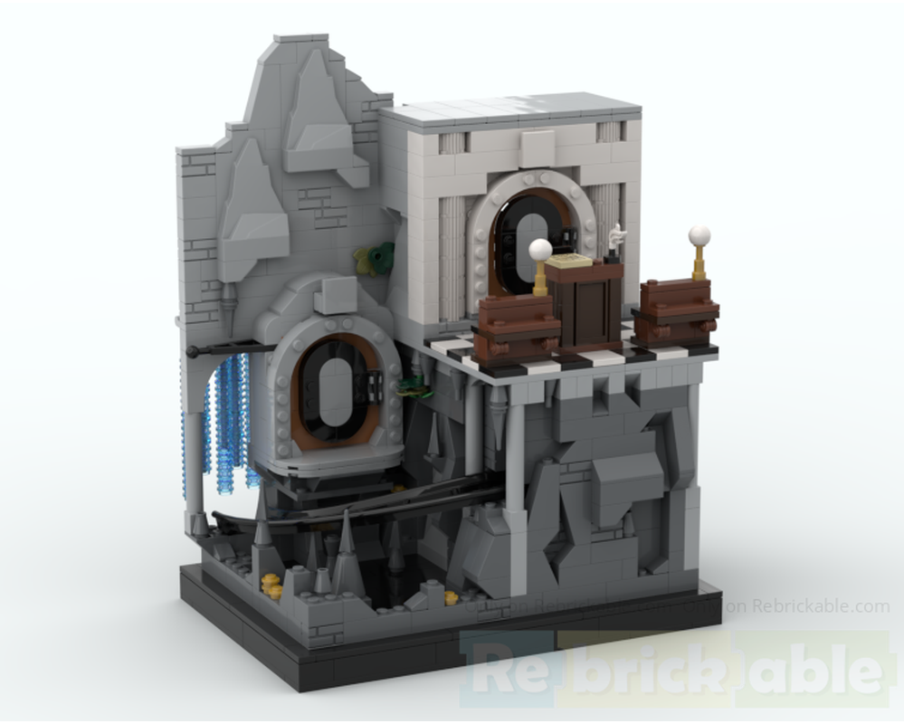 LEGO MOC G Bank & Caves by LeonardWKenyon | Rebrickable - Build with LEGO