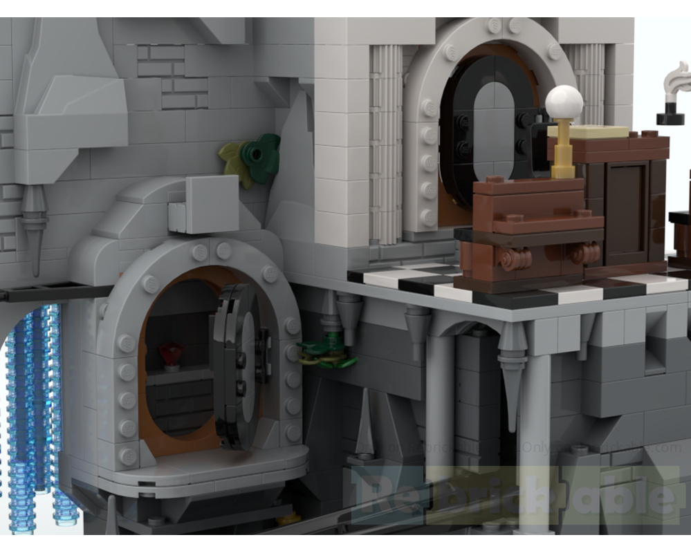 LEGO MOC G Bank & Caves by LeonardWKenyon | Rebrickable - Build with LEGO