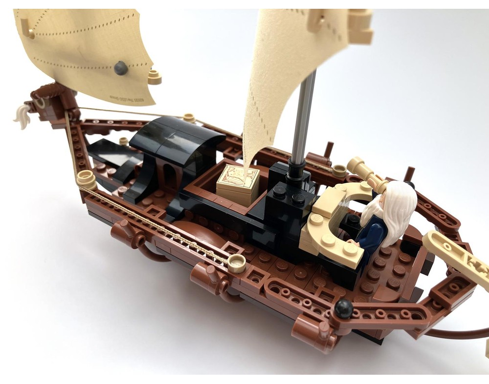 LEGO MOC 10363 Leonardo's ship by inidatti | Rebrickable - Build with LEGO