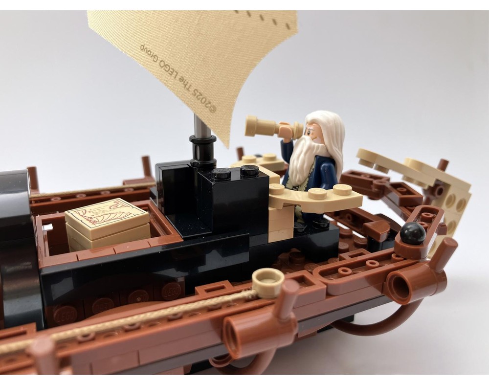 LEGO MOC 10363 Leonardo's ship by inidatti | Rebrickable - Build with LEGO