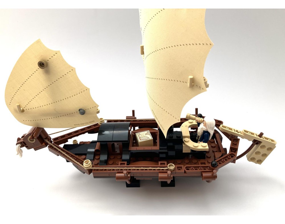 LEGO MOC 10363 Leonardo's ship by inidatti | Rebrickable - Build with LEGO