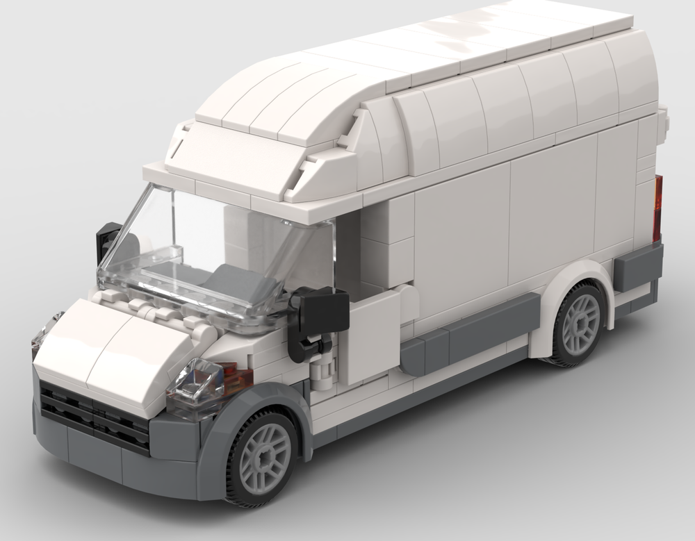 LEGO MOC Renault Master by john.dumbar | Rebrickable - Build with LEGO