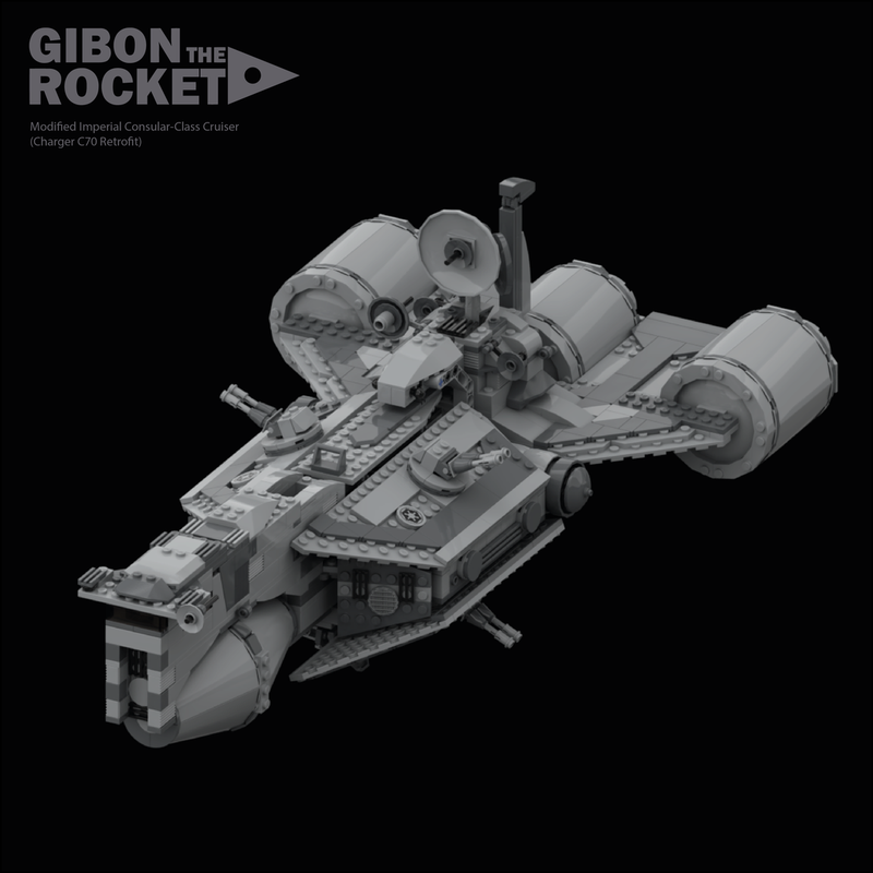 LEGO MOC Imperial Consular-Class Cruiser (7665 recolored with updated ...