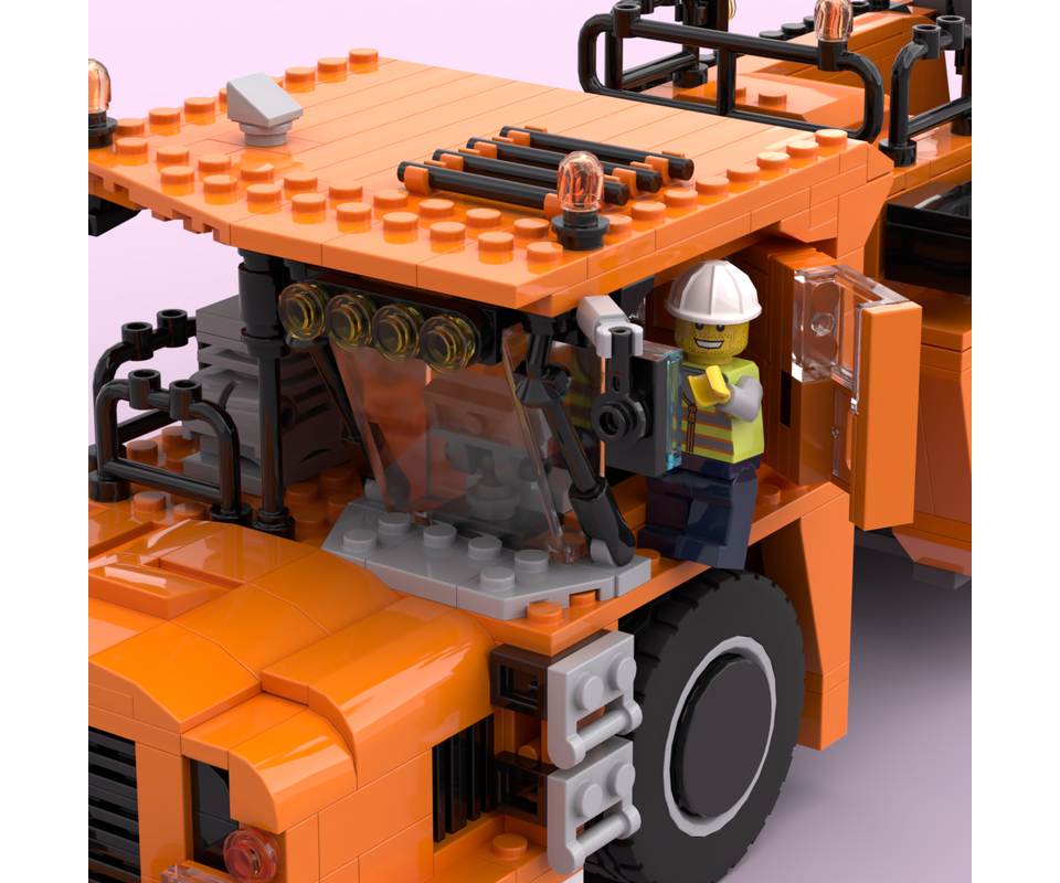 LEGO MOC Metal Works Molten Waste Transporter by Wacky | Rebrickable ...