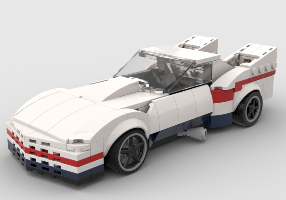 LEGO MOC IMSA Greenwood Corvette C3 by BowTiedTurismo | Rebrickable ...