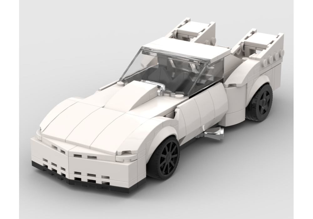 LEGO MOC IMSA Greenwood Corvette C3 by BowTiedTurismo | Rebrickable ...