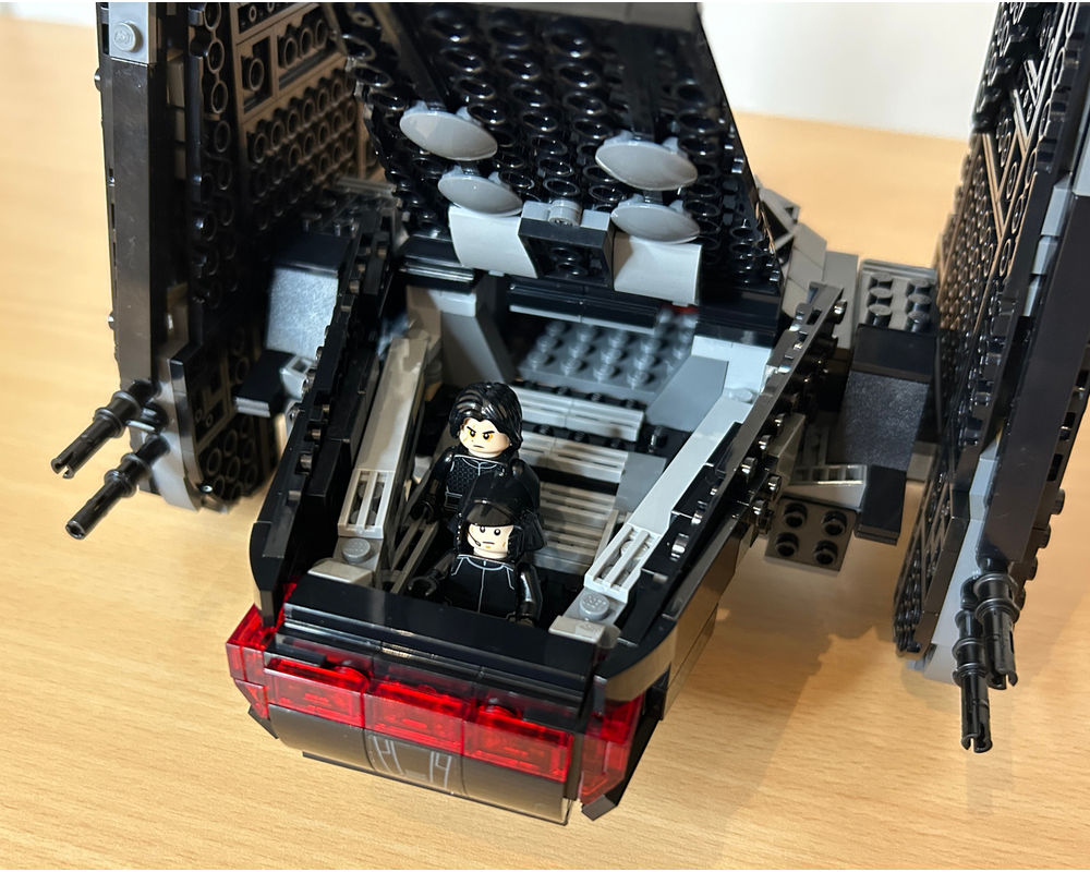 Lego Moc Upsilon Class Command Shuttle 75389 Dark Falcon Alternative