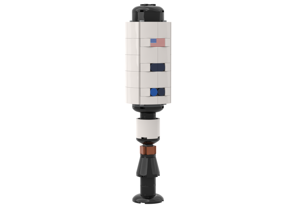 LEGO MOC DARPA DRACO NTR Spacecraft by OrchardBuilds | Rebrickable ...