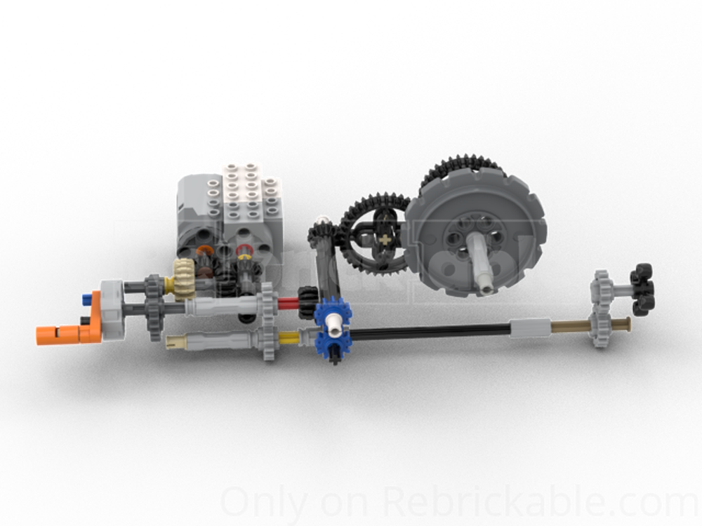 LEGO MOC-210616 Mini Hubless Conveyor GBC with Shared Power by Its ...