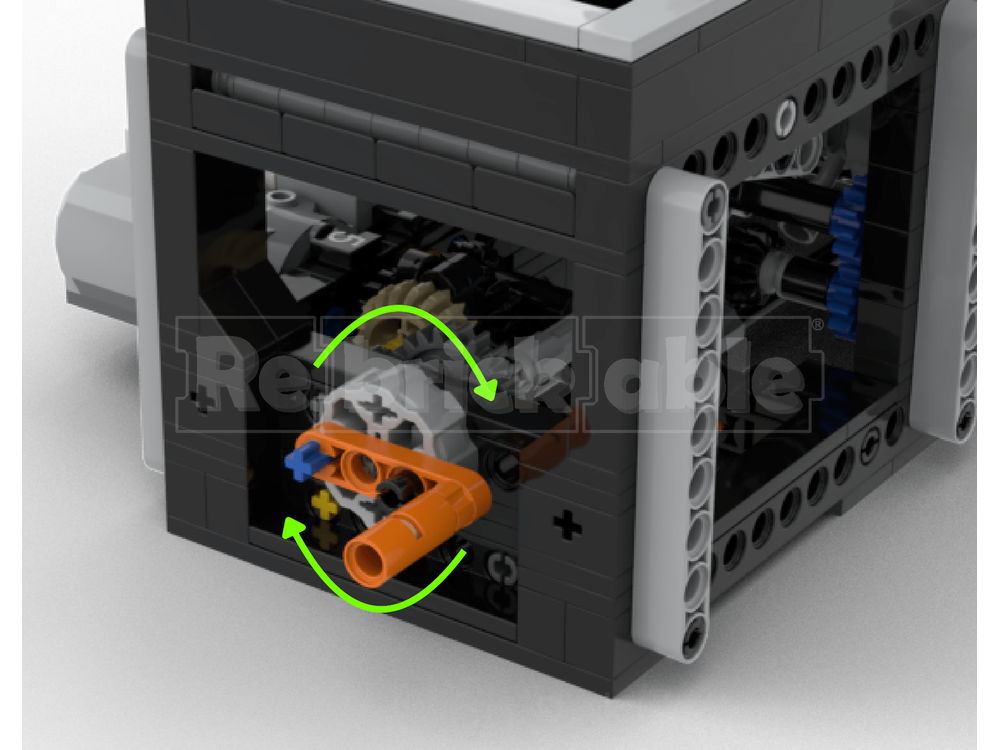 LEGO MOC-210616 Mini Hubless Conveyor GBC with Shared Power by Its ...